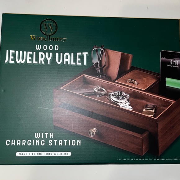 woodbury | Accessories | Woodbury Mens Wood Jewelry Valet | Poshmark
